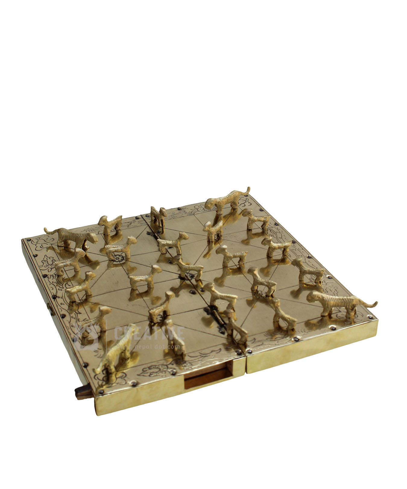 Nepalese board games Bagh chal -Wholesale Nepal | Creativehand Nepal